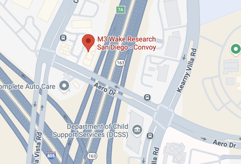 Clinic Details | M3 Wake Research San Diego Convoy